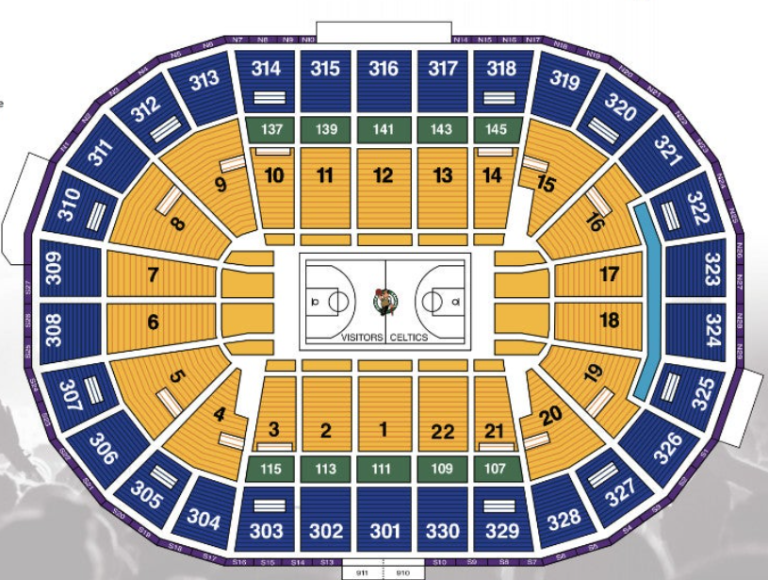 TD Garden seating chart - SeatingChartNetwork.com